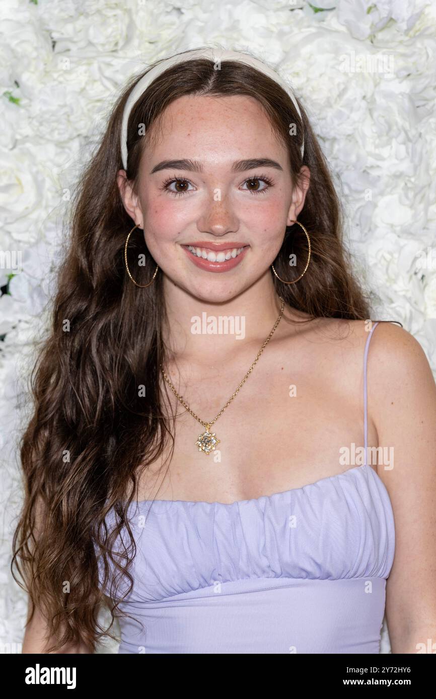 Los Angeles, USA. 26th Sep, 2024. Actress Ruby Jay attends Lily Brooks O'Briant's EP Release ...