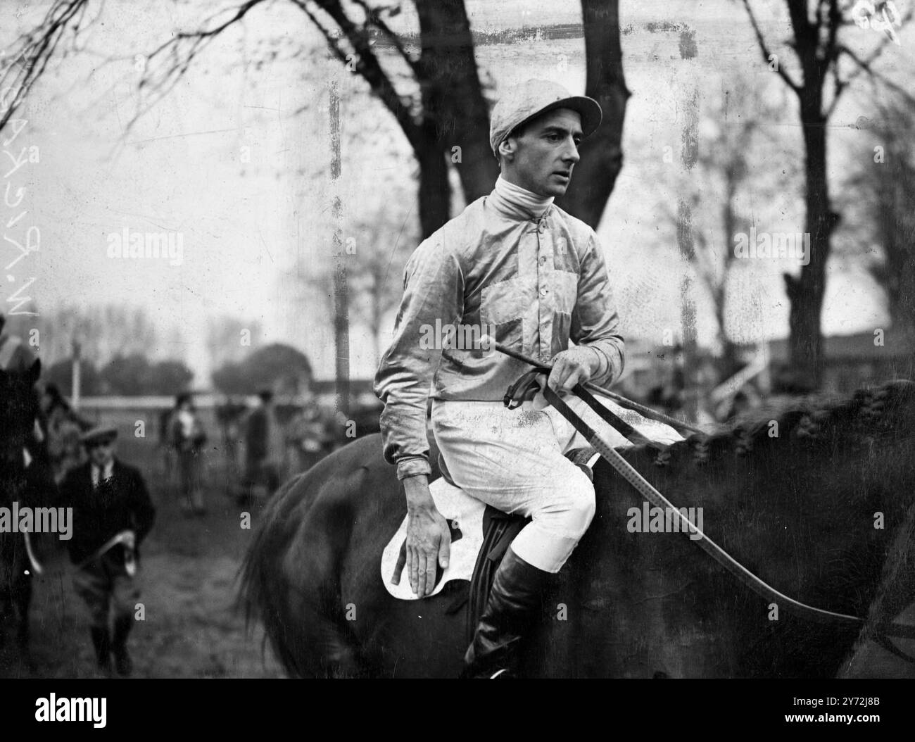 A new picture showing W Rickaby, a leading figure on the English turf ...