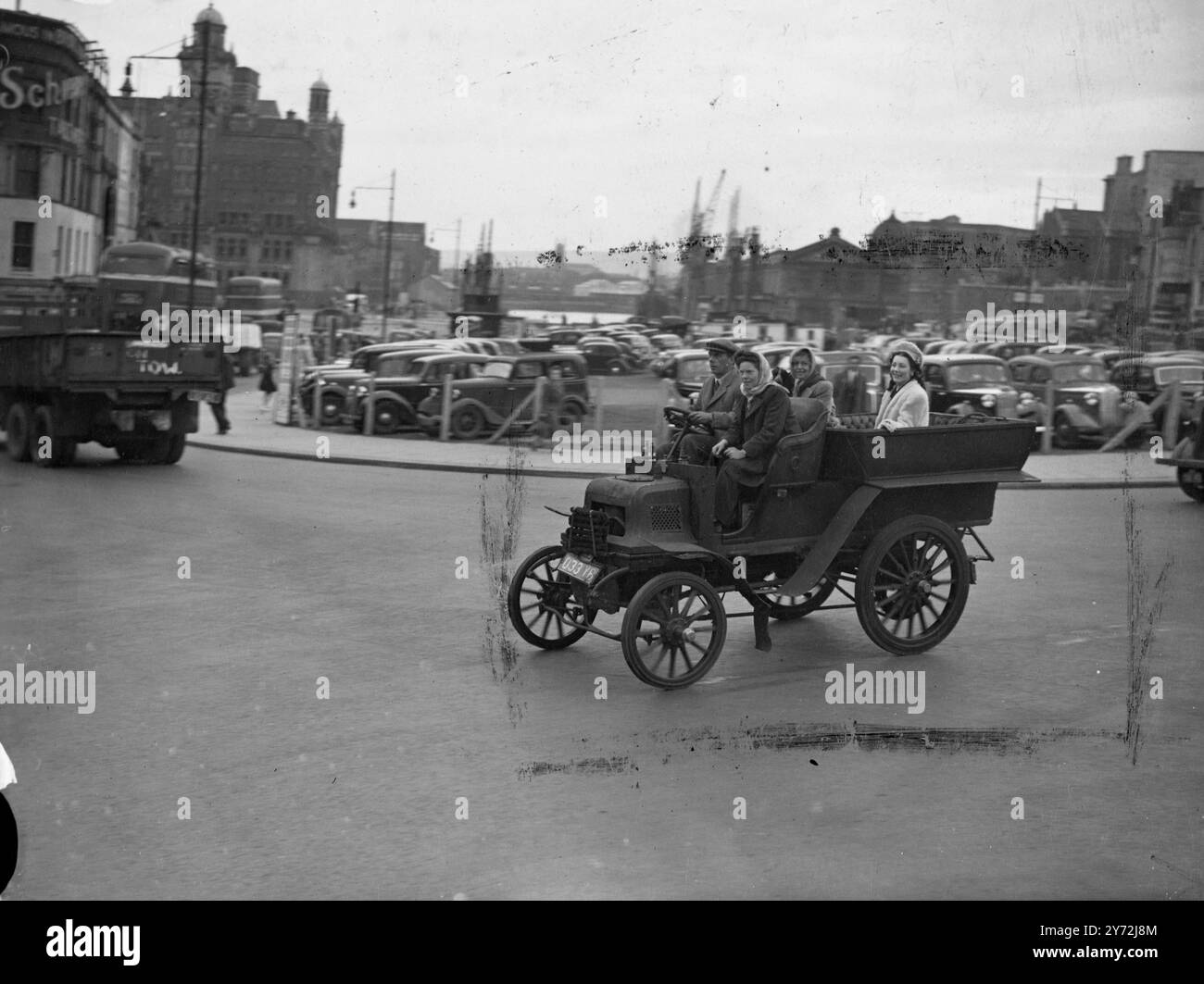 One of the oldest cars in the country, as 7 hp 1897 Daimler, owned by ...