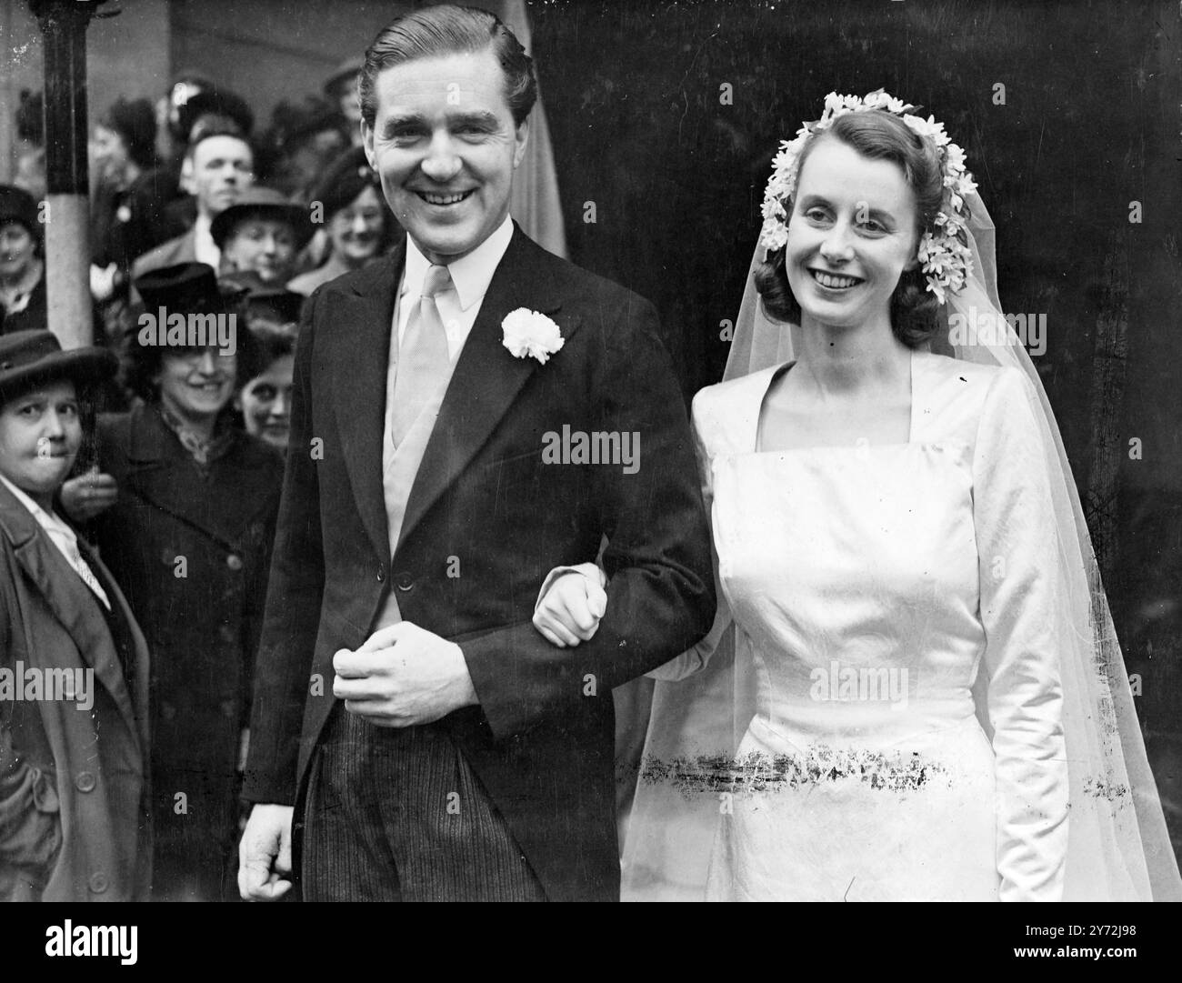 The wedding took place at St Mark's, North Audley street, today ...