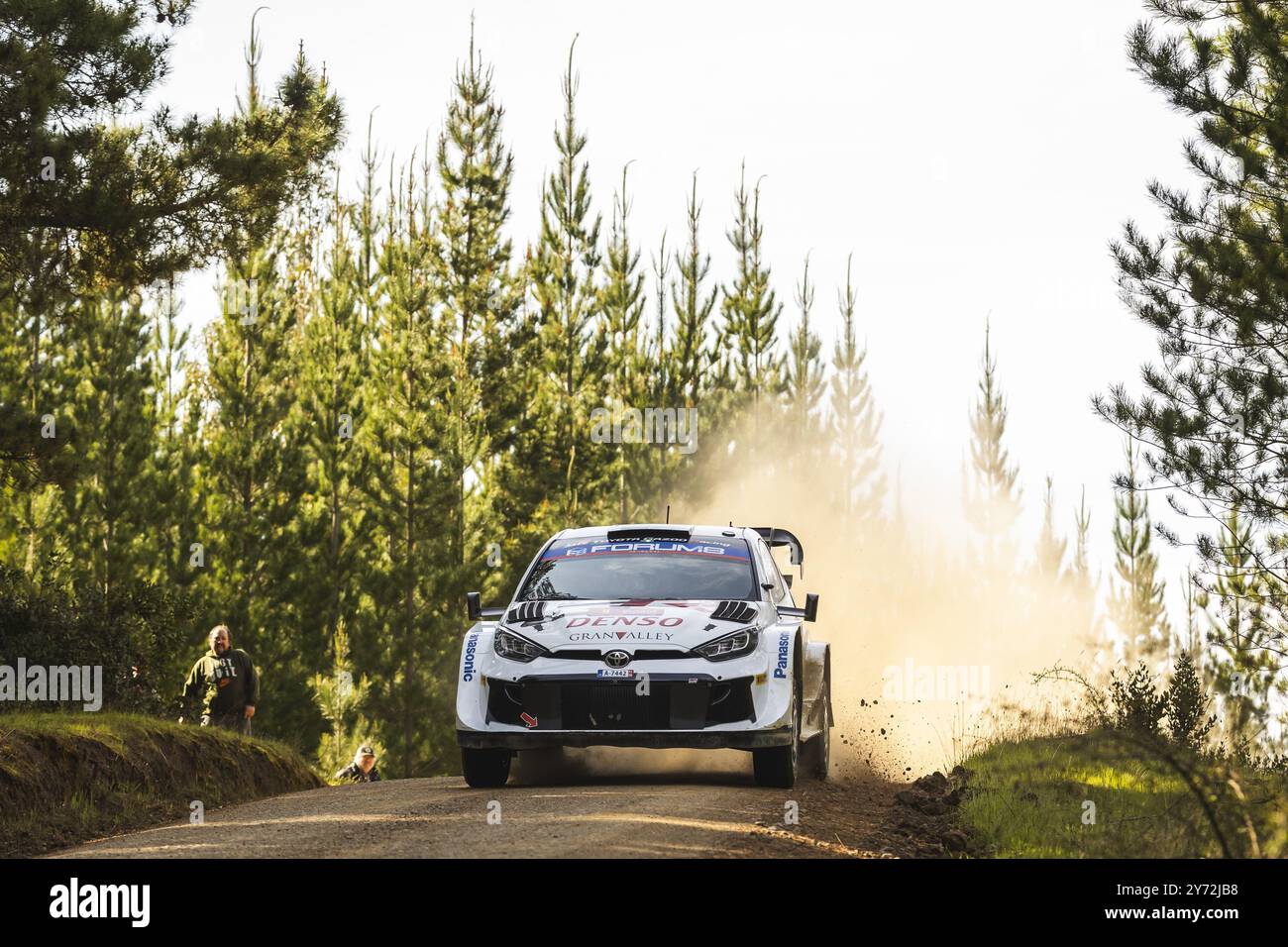 05 PAJARI Sami, MALKONEN Enni, Toyota GR Yaris Rally1, action during ...