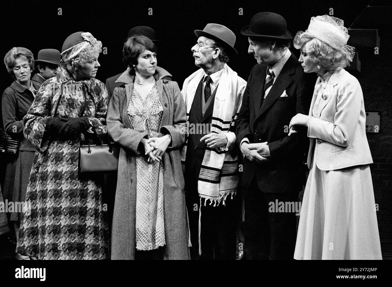 front, l-r: Vivienne Martin (Sylvia), Leonie Cosman (Lesley Green ...