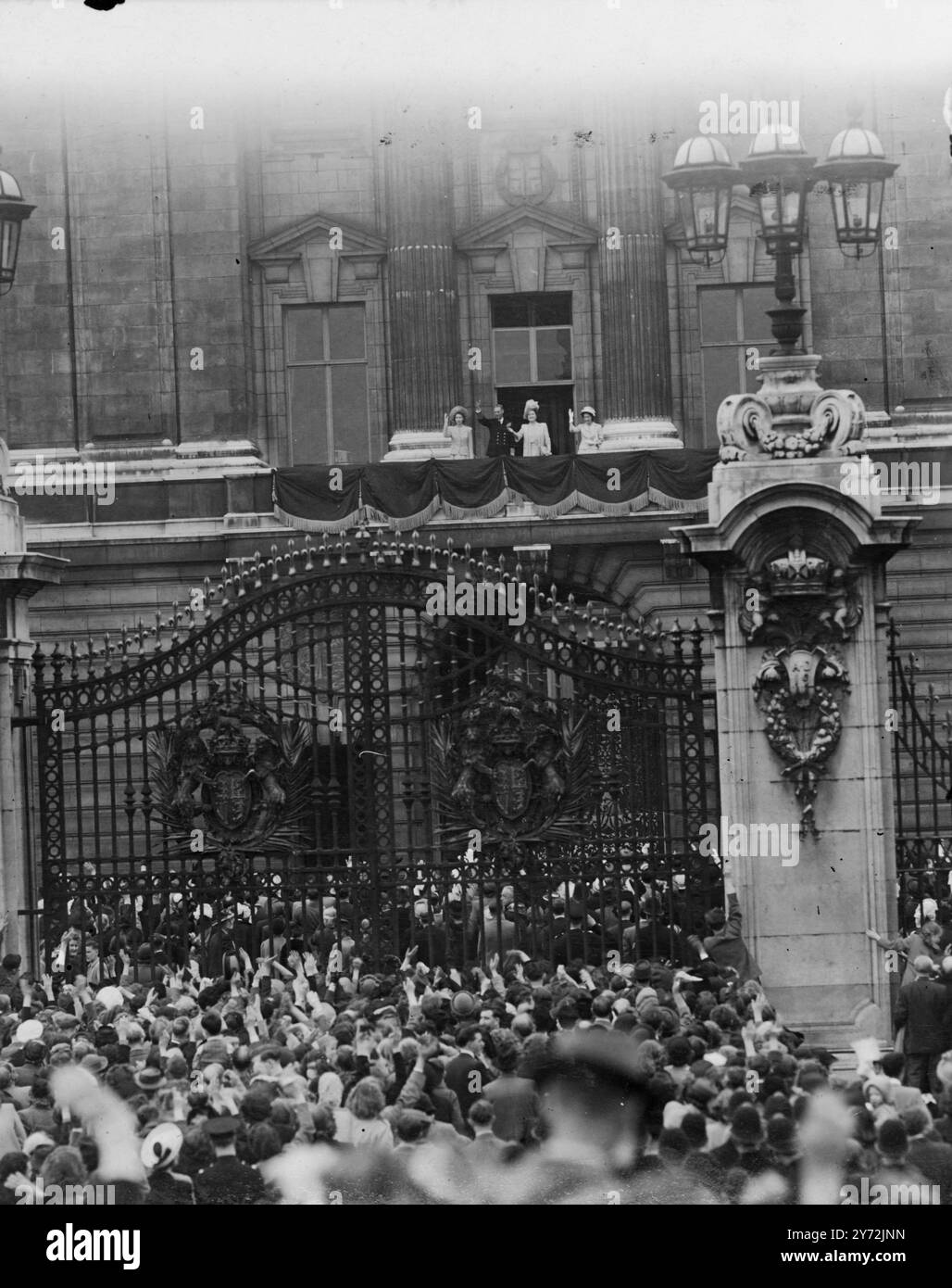 London turned out in strength to give a right Royal welcome to the King ...