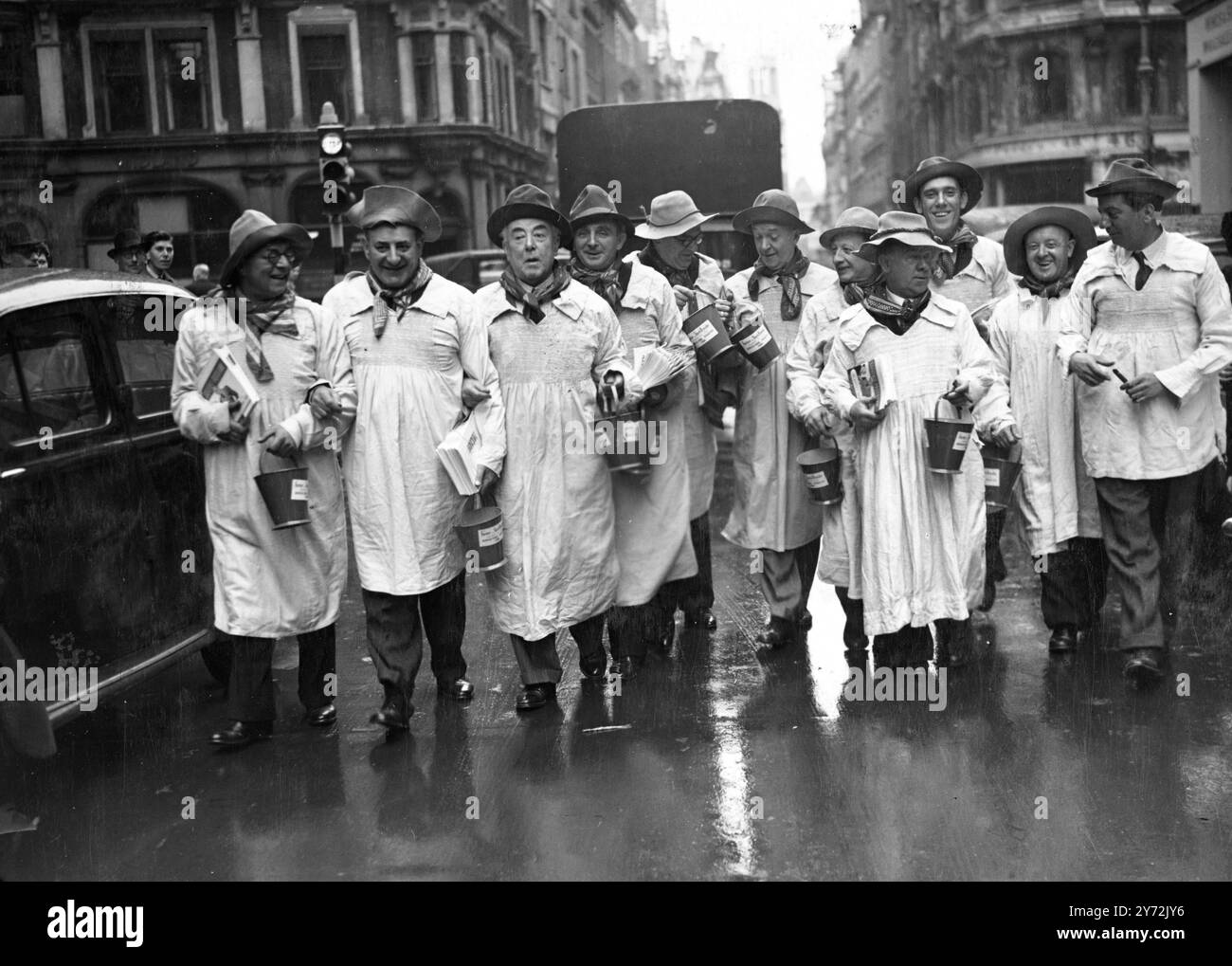 Part of the crazy gang Black and White Stock Photos & Images - Alamy