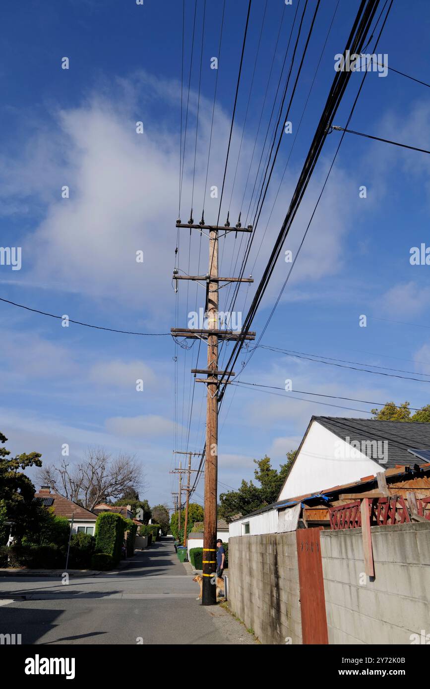 : Photos featuring power lines, street corners, and cars with a clear ...