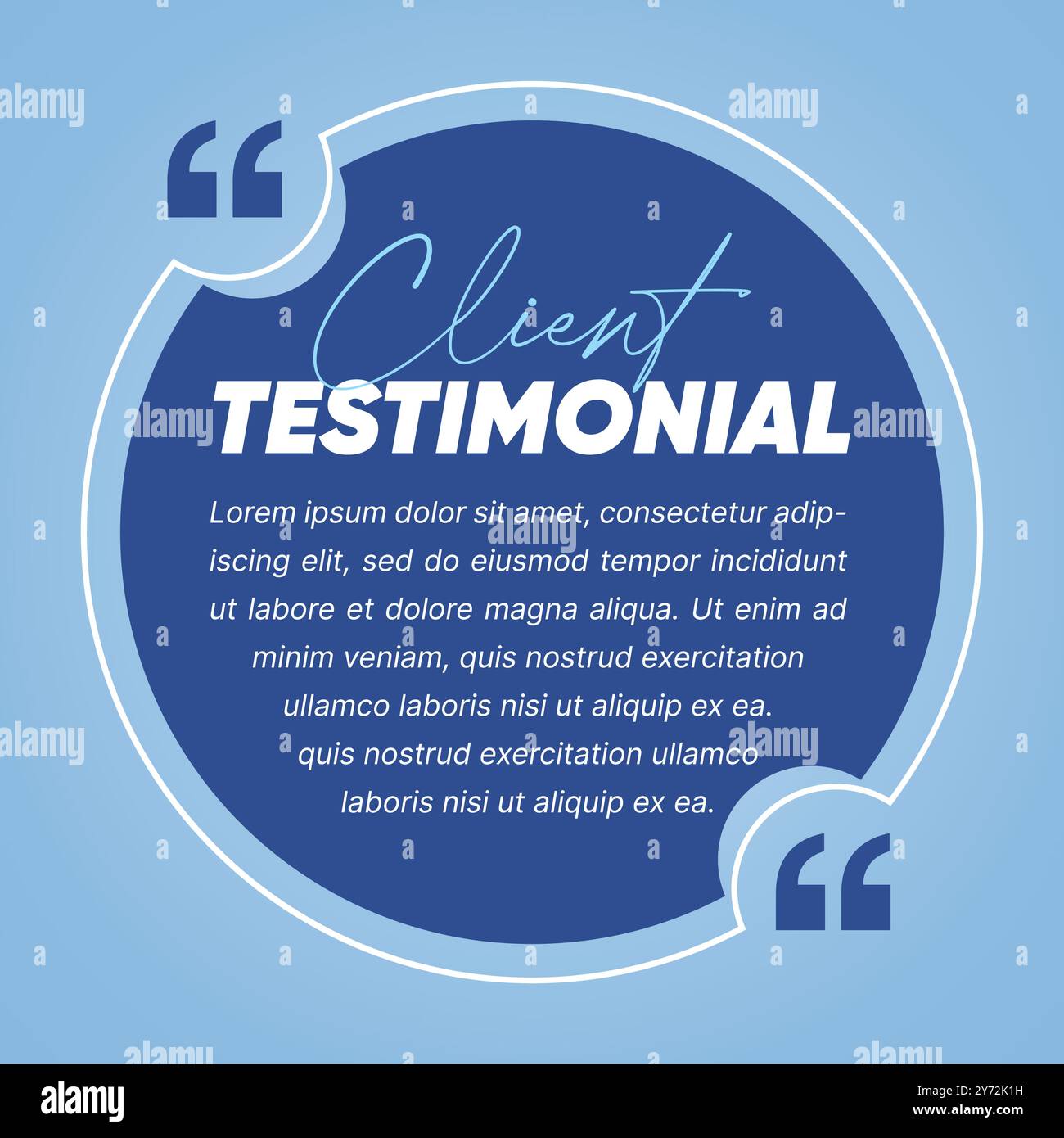 Quote Card Template - Testimonials Design - Social Media Posts Design ...