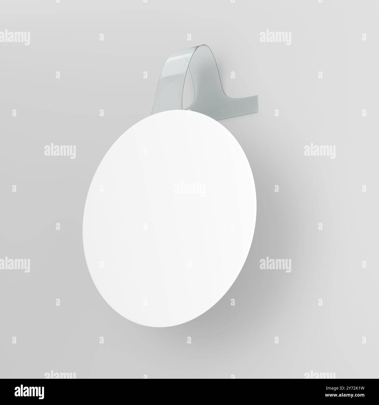 Empty Blank Round Wobbler Mockup - 3D Illustration Render Stock Photo ... Empty Blank Round Wobbler Mockup - 3D Illustration Render Stock Photo ...