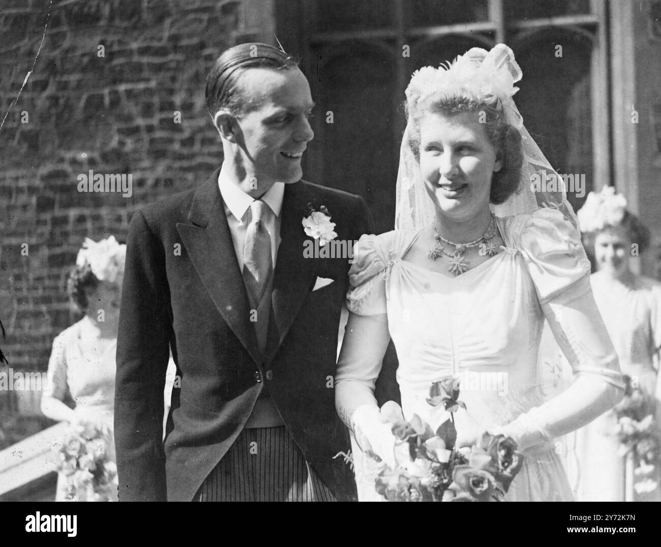 Married at the King's Chapel of the Savoy, London, today were Mr Alan ...