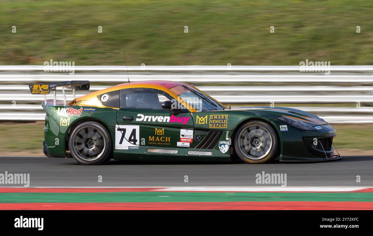 Owen Hizzey / Marc Elman in the Ginetta G55 Supercup car during the ...