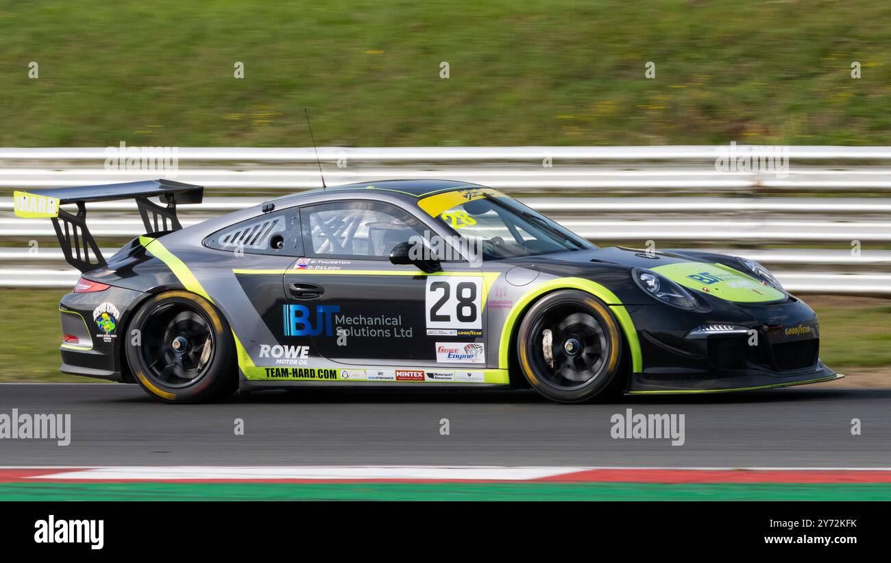 Brad Thurston / Daryl DeLeon in the Team Hard Porsche 991 Cup car ...