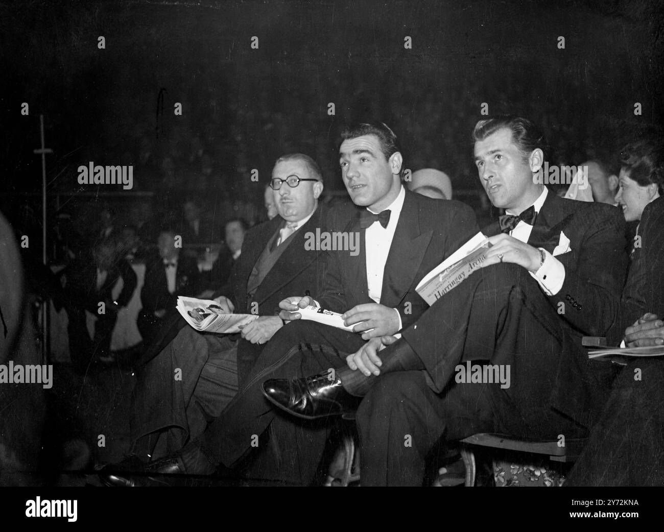 The famous British film star, Stewart Granger (right), pictured with ...