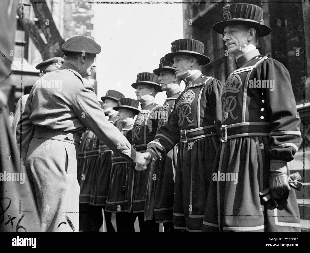 Field Marshal Viscount Montgomery of Alamein, chief of the Imperial ...