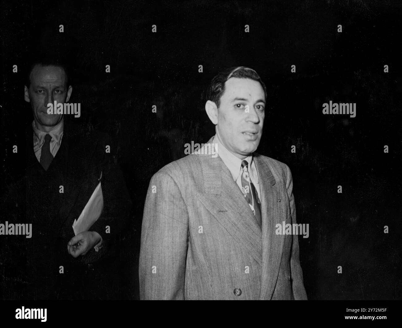 Managing American heavyweight Joe Baksi, who fights Bruce Woodcock at ...