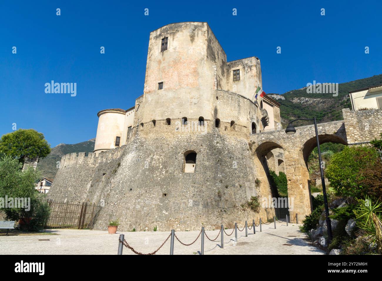 Pandone Castle is a medieval castle located in the town of Venafro ...