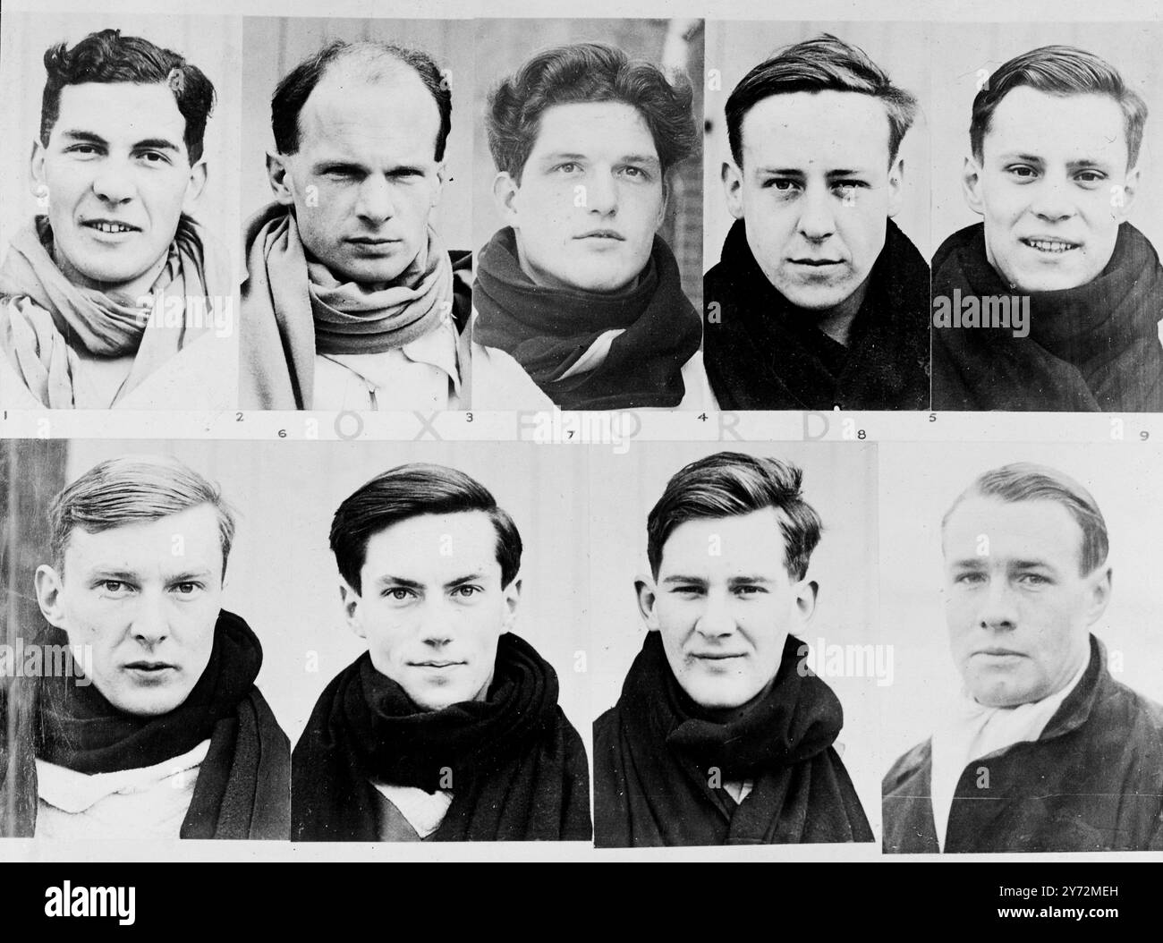 The crew selected to represent Oxford against Cambridge in the inter ...