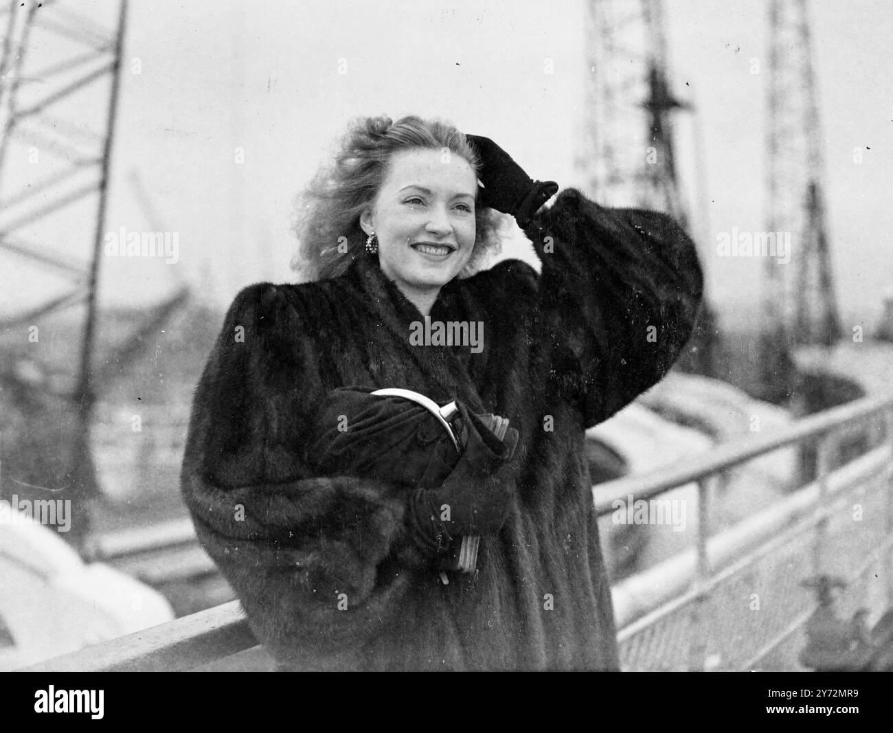 Miss Susanna Foster, film actress singing star of such films as ...