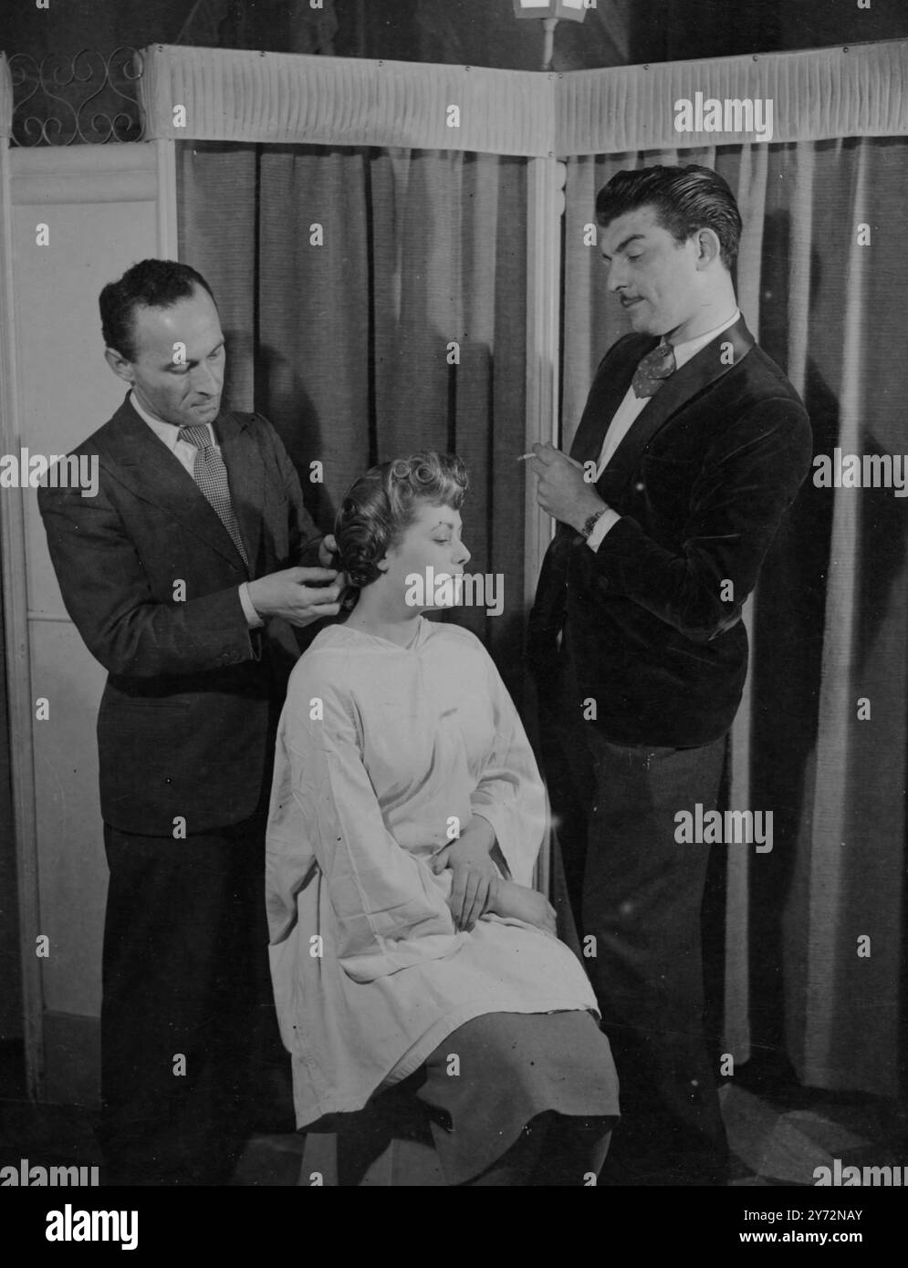 Raymond Bessone (Mr Teazie Weazie) with a surprising new hair style ...