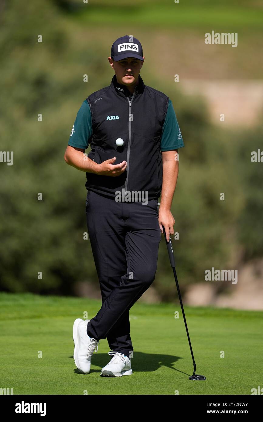 Joe DEAN of England during the Acciona Open Espana 2024, golf DP World ...