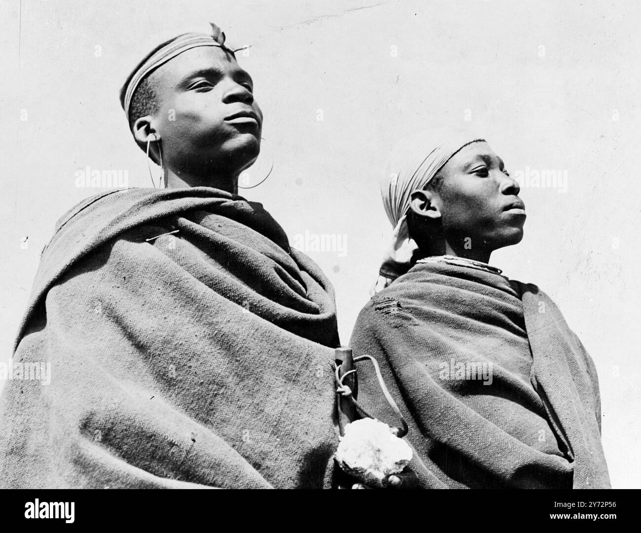 Royal family at native rally. One a great plateau, 2 miles outside King ...