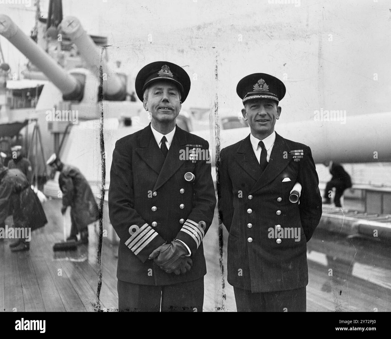 The 'Vanguard' is ready. Final preparations are being carried out on ...