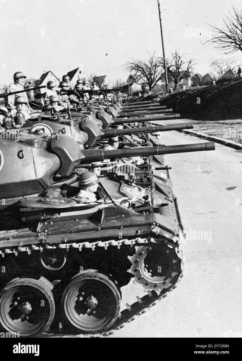 Tanks used by German police Stock Photo - Alamy