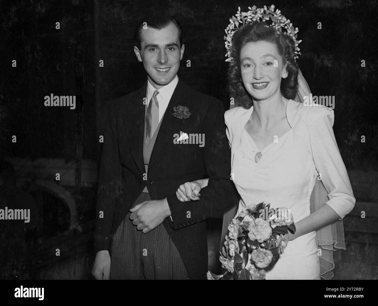 Savoy Chapel wedding. Mr John Parry, eldest son of the late Major M C ...