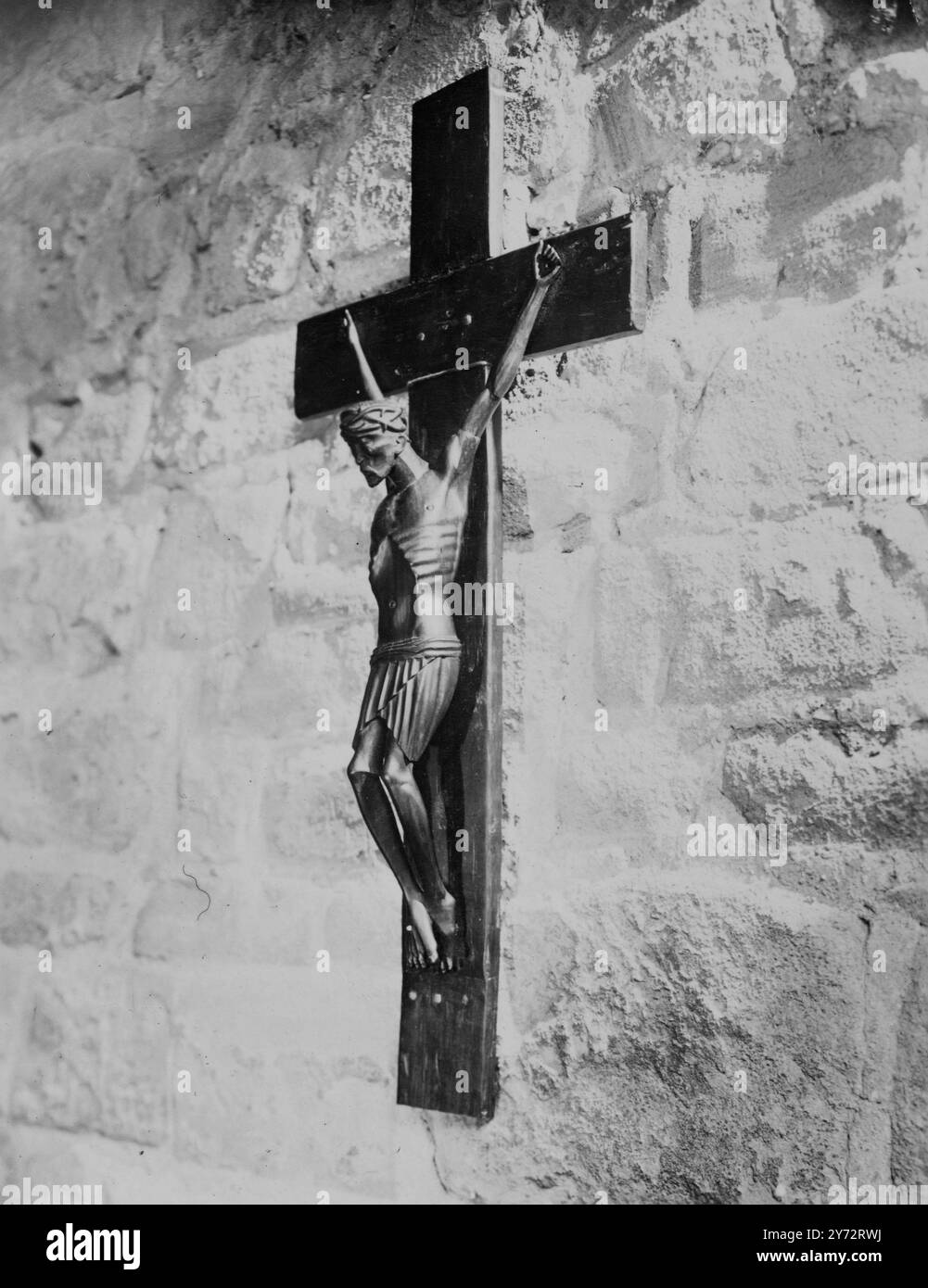 African crucifix Black and White Stock Photos & Images - Alamy