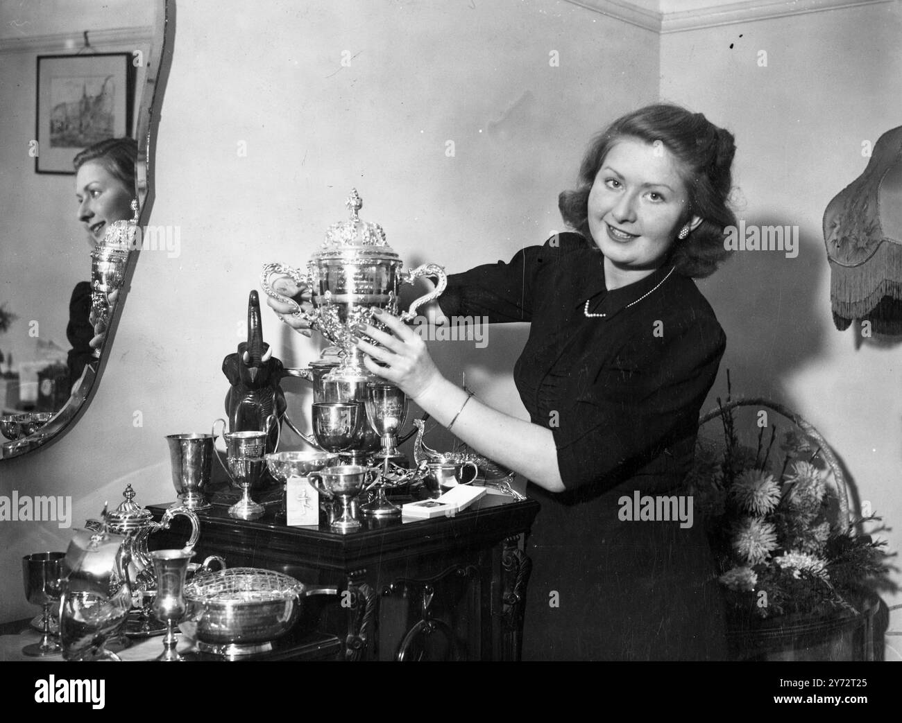 Taking things easy after her victory in the British Amateur Figure ...