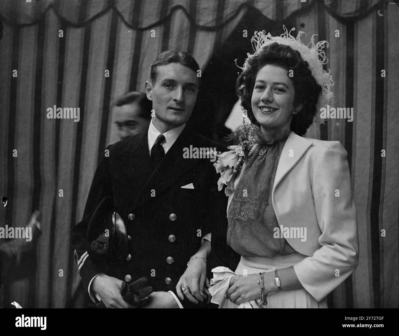 Lt. Maurice J.K. Brown was married to Miss Joy Pamela Wilkinson at St ...