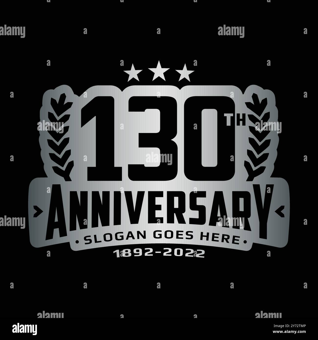 130 years anniversary logo design template. 130th anniversary ... 130 years anniversary logo design template. 130th anniversary ...