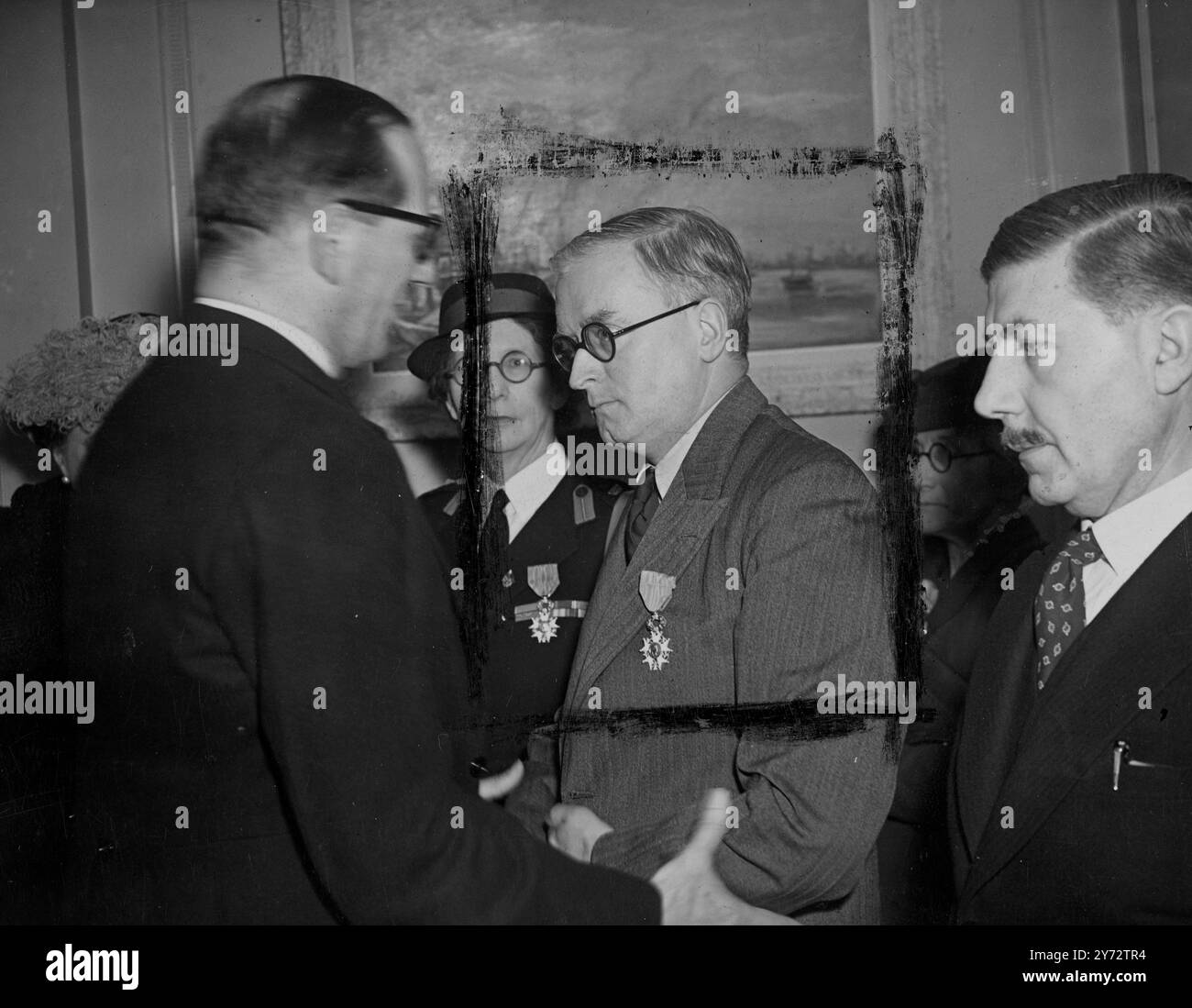 At a ceremony at the French Embassy in London, his Excellency the ...
