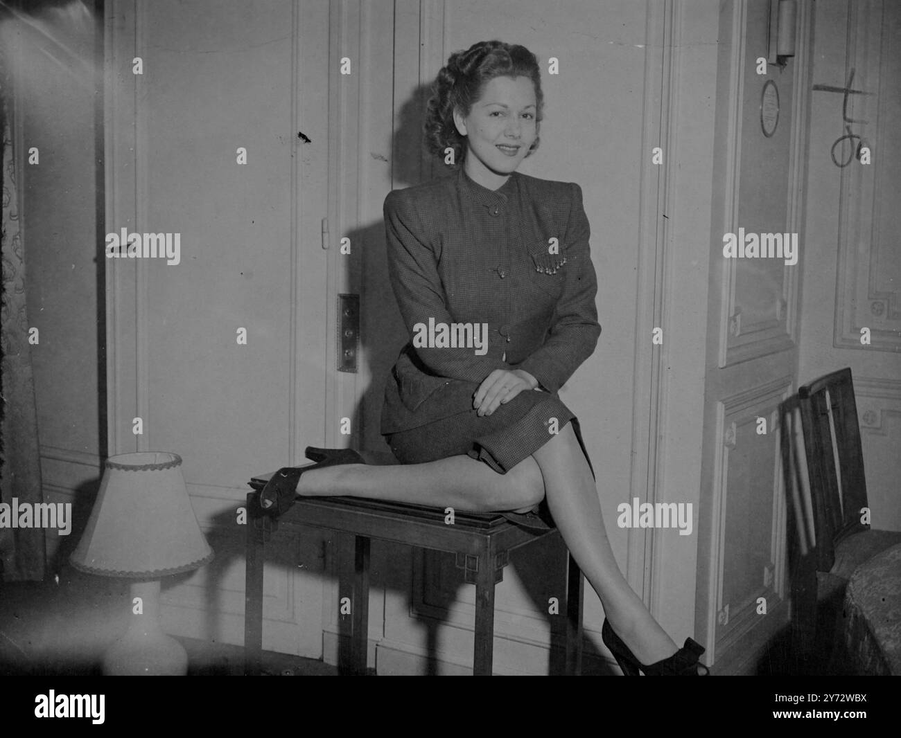 Actress Maria Montez in London for the Royal Command Performance. 28 ...