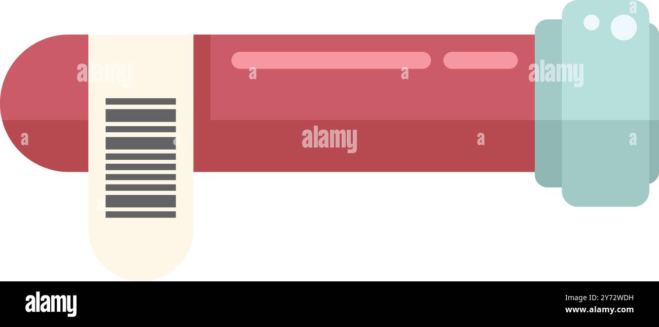 Blood sample barcode Stock Vector Images - Alamy