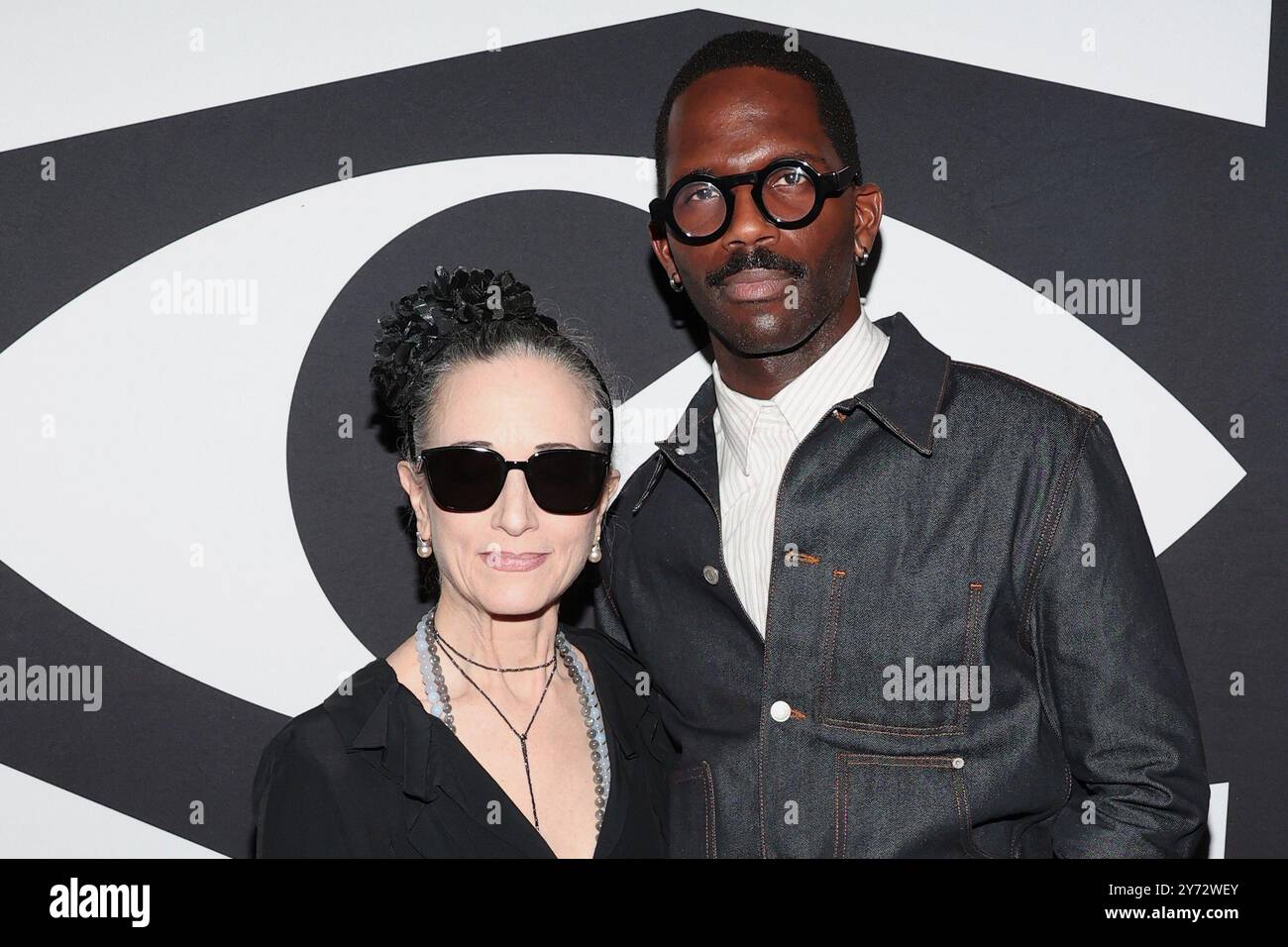 Bebe Neuwirth, Calvin Leon Smith at the after-party for CABARET AT THE ...