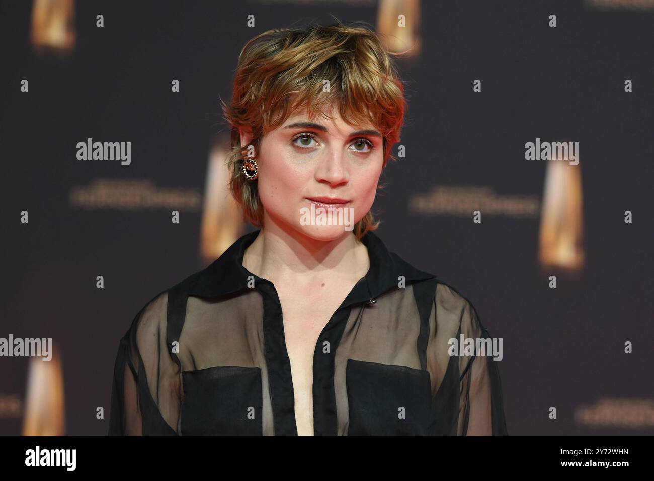 Schauspielerin Mala Emde kommt zur Gala und Verleihung des Deutschen ...