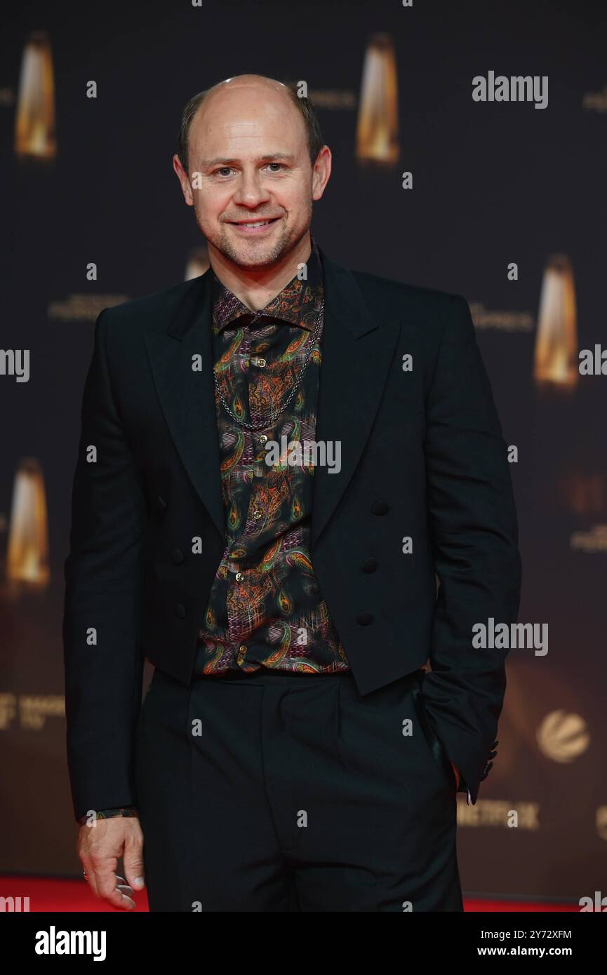 Schauspieler Moritz Führmann kommt zur Gala und Verleihung des ...