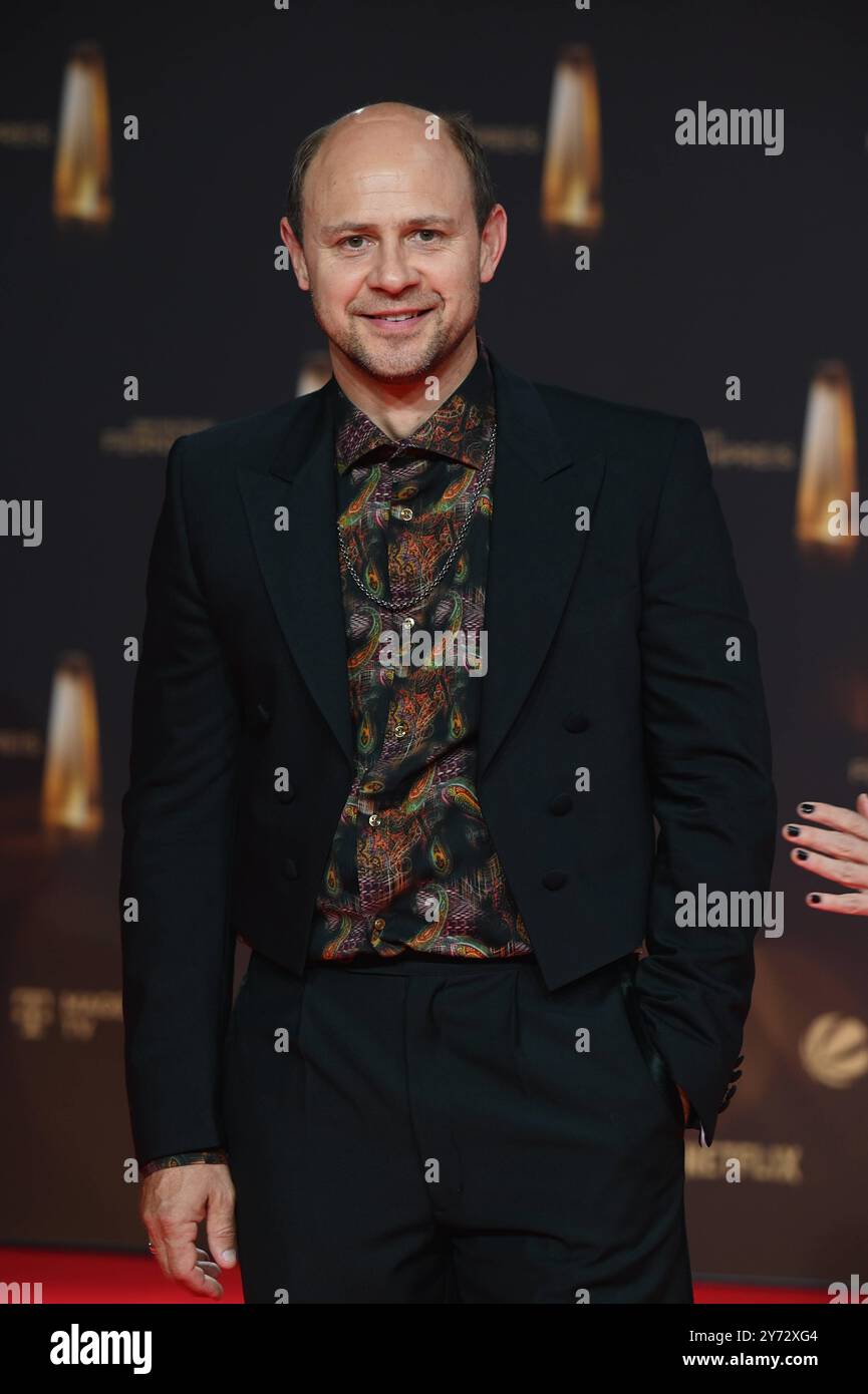 Schauspieler Moritz Führmann kommt zur Gala und Verleihung des ...