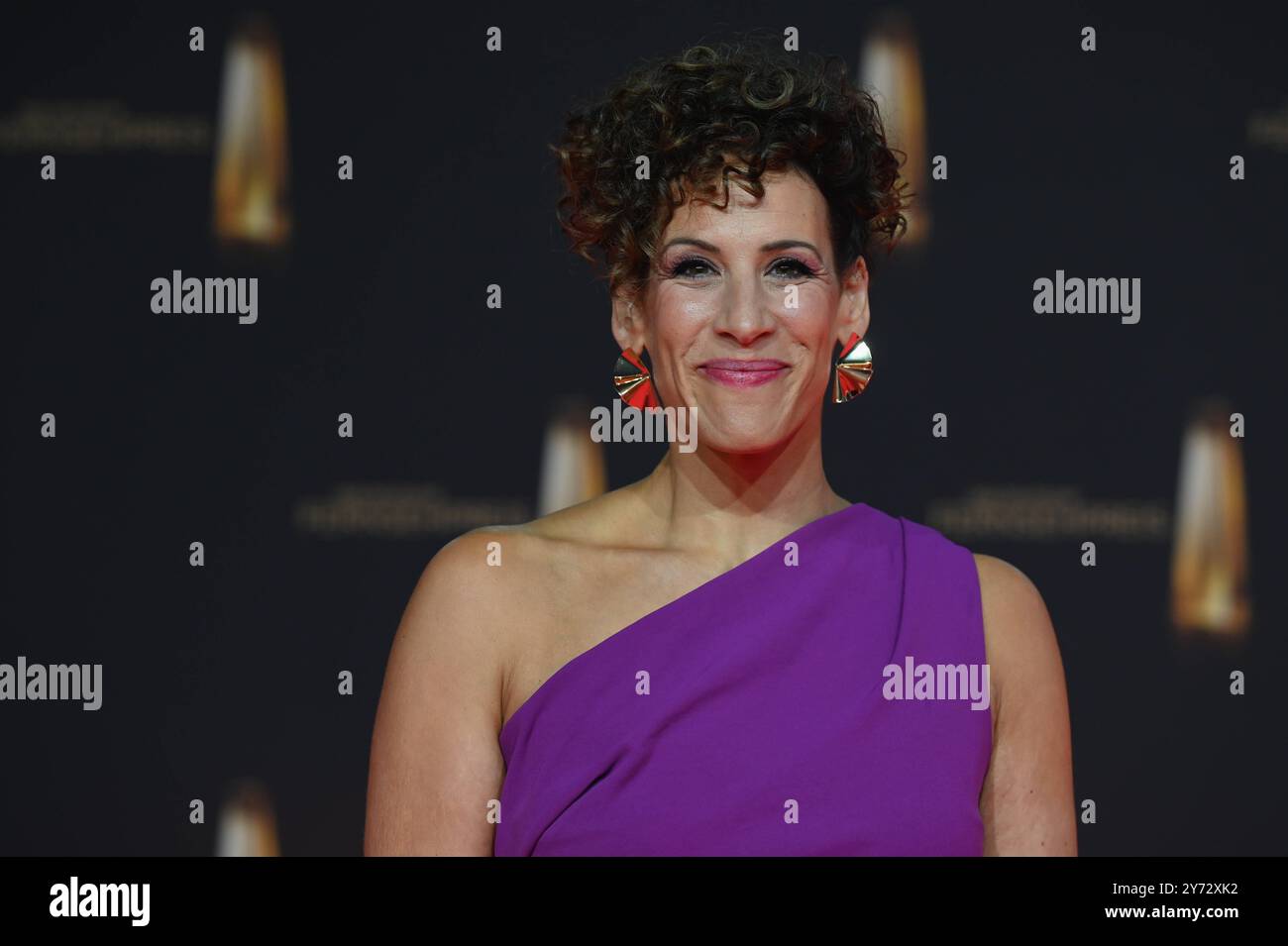 Moderatorin Lissy Ishag kommt zur Gala und Verleihung des Deutschen ...