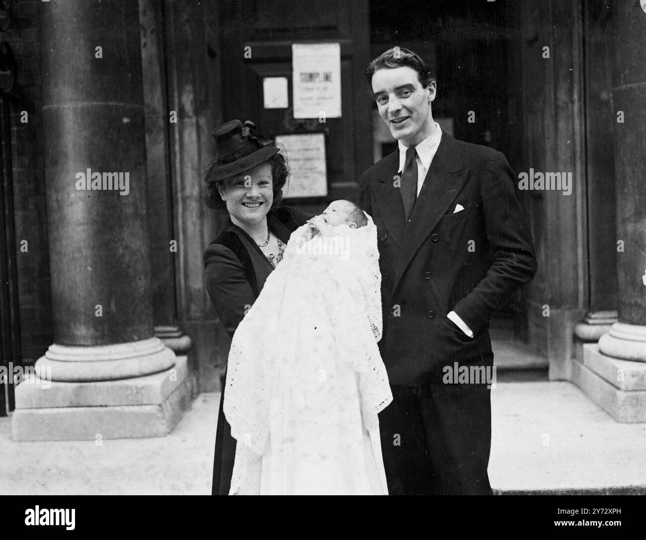 Paul John Anthony, infant son of Tony Thawnton and actress Gabrielle ...