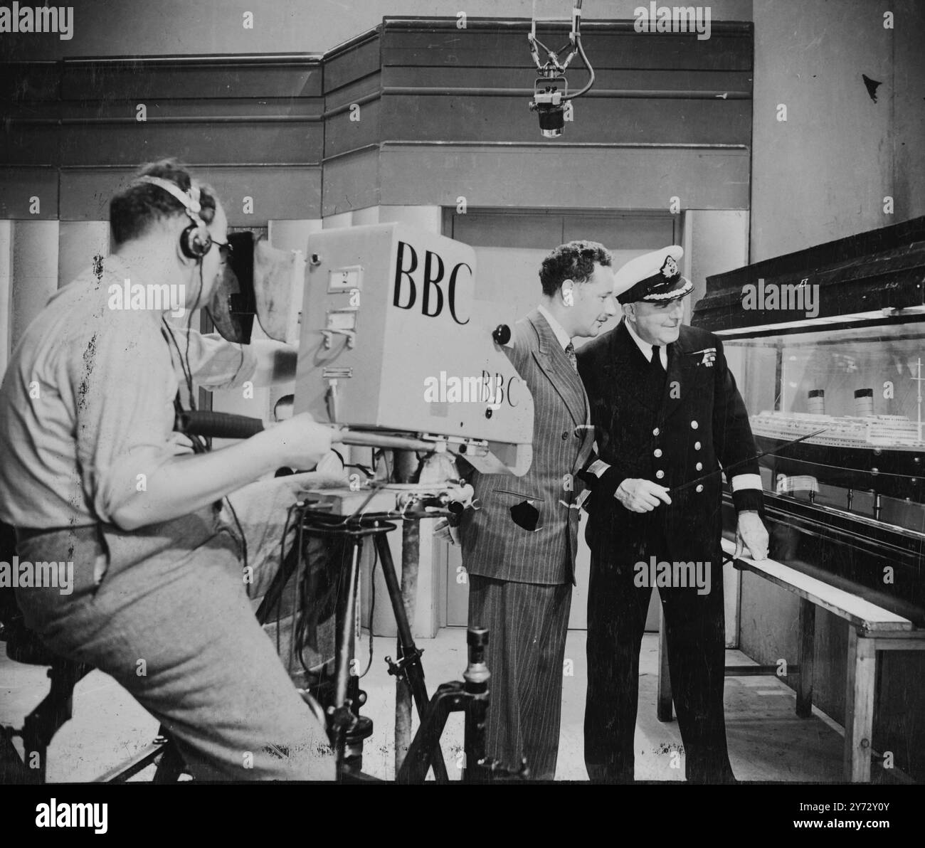 Commodore Sir James Bissett, Captain of the Cunard-white Star ocean ...