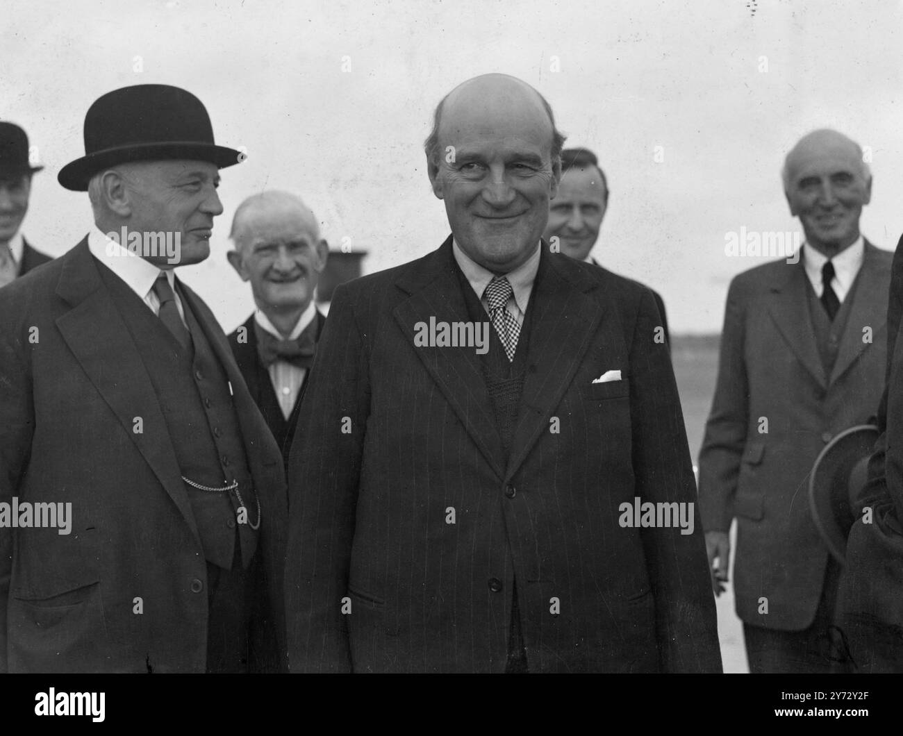 Lord Justice Lawrence, president of the tribunal at Nuremberg, and Mr ...