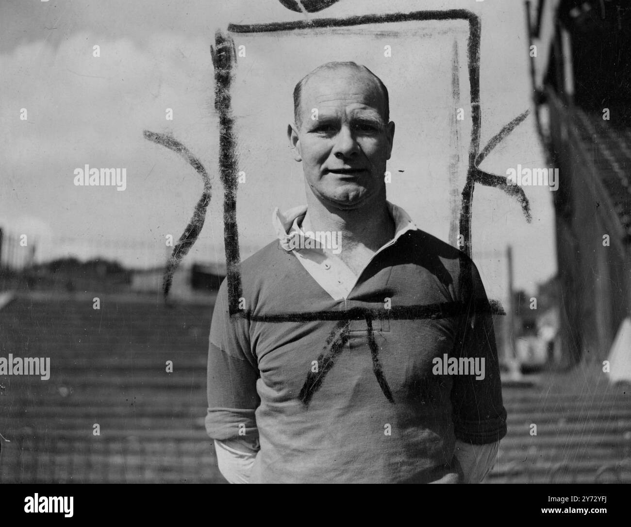 New picture of Don Welsh, Inside left and Captain of the Charlton ...