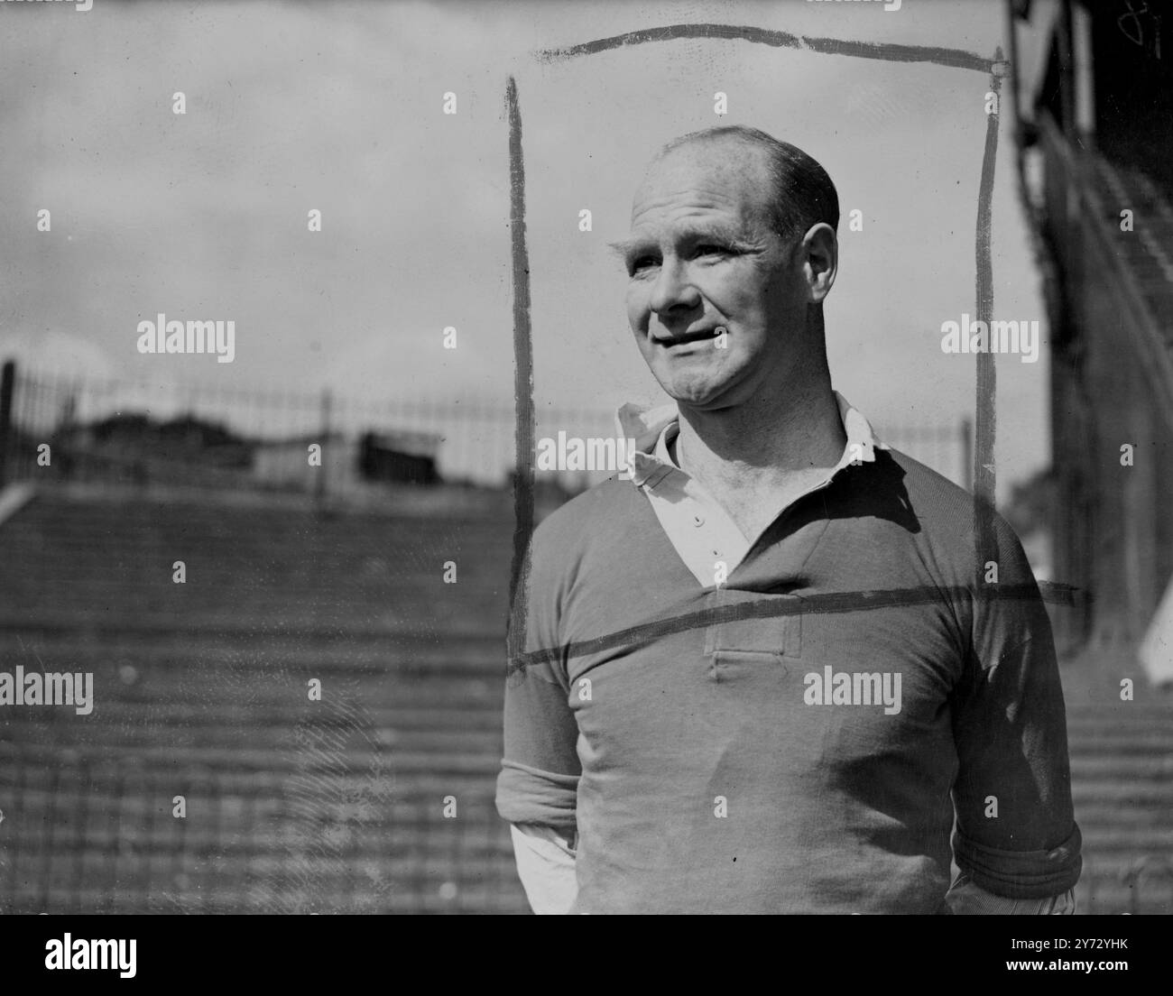 New picture of Don Welsh, Inside left and Captain of the Charlton ...