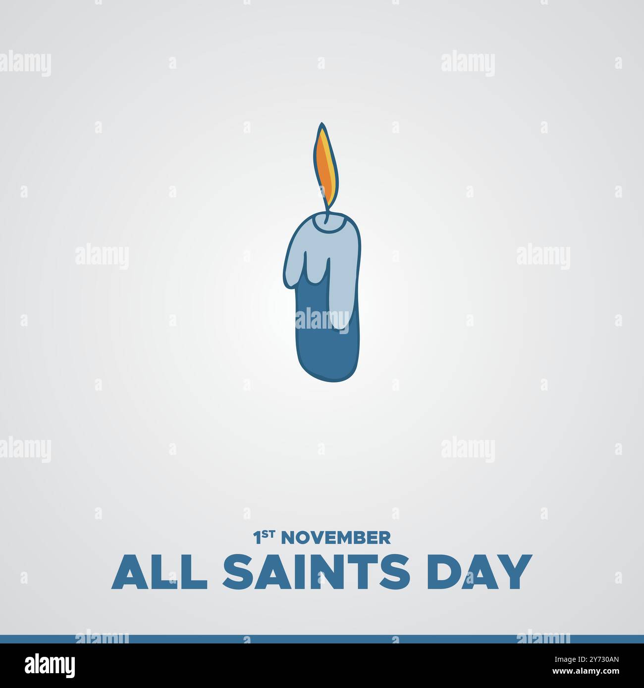 All Saints’ Day, 1st November All Saints’ Day, stock illustration ...