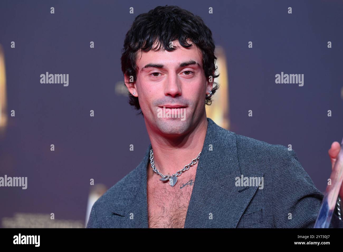 Schauspieler Aaron Altaras als Preisträger bei der Gala und Verleihung ...