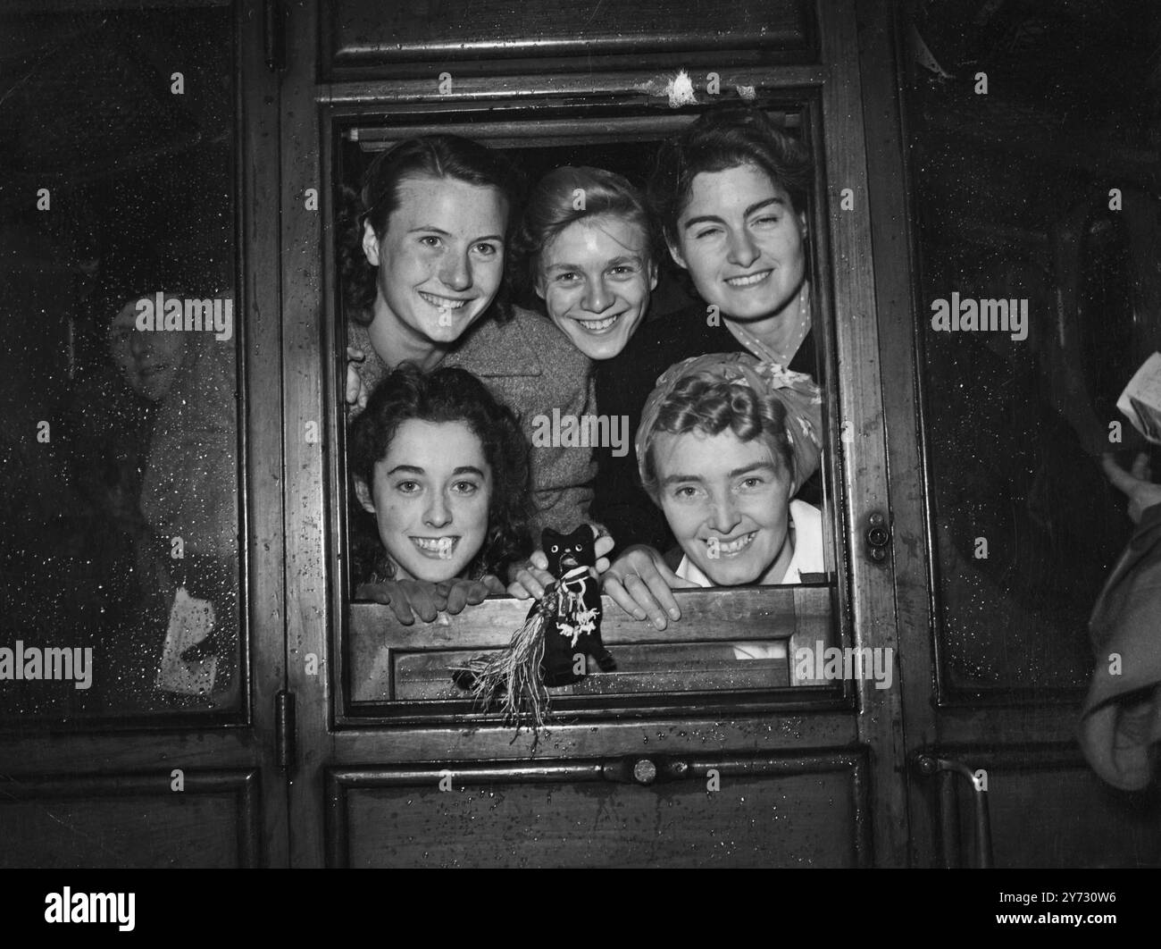 British athletes leave Oslo. The main party of the British Athletic ...