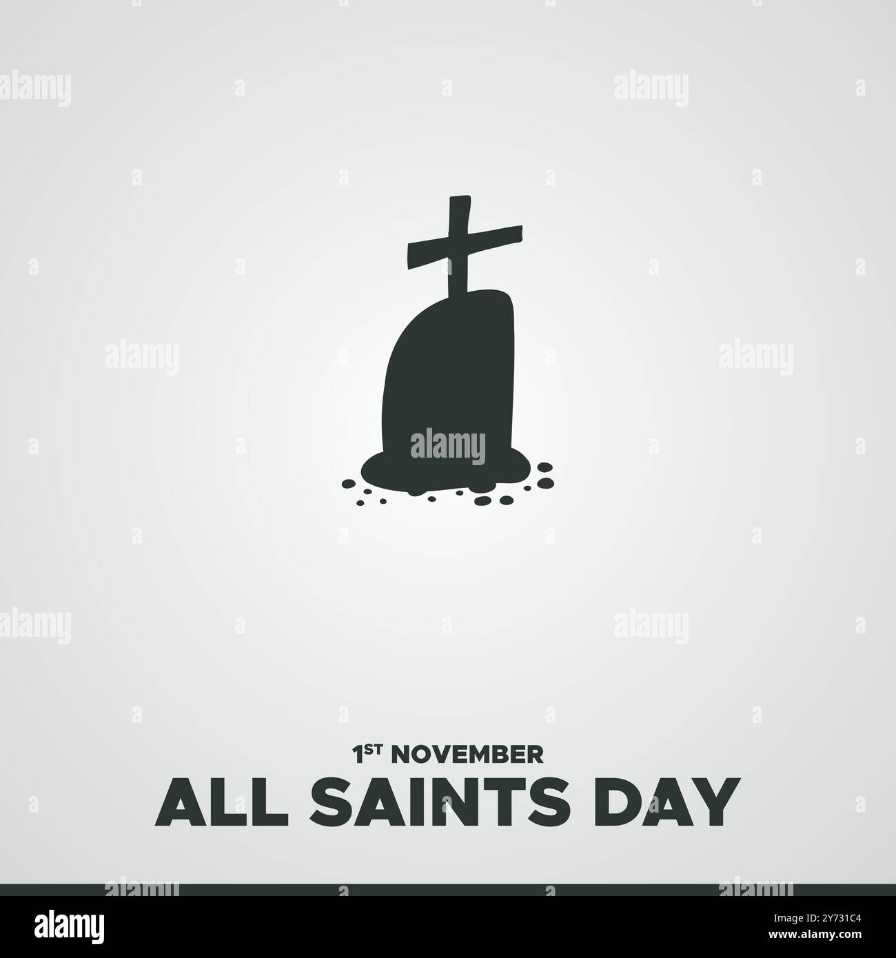 All Saints’ Day, 1st November All Saints’ Day, stock illustration ...