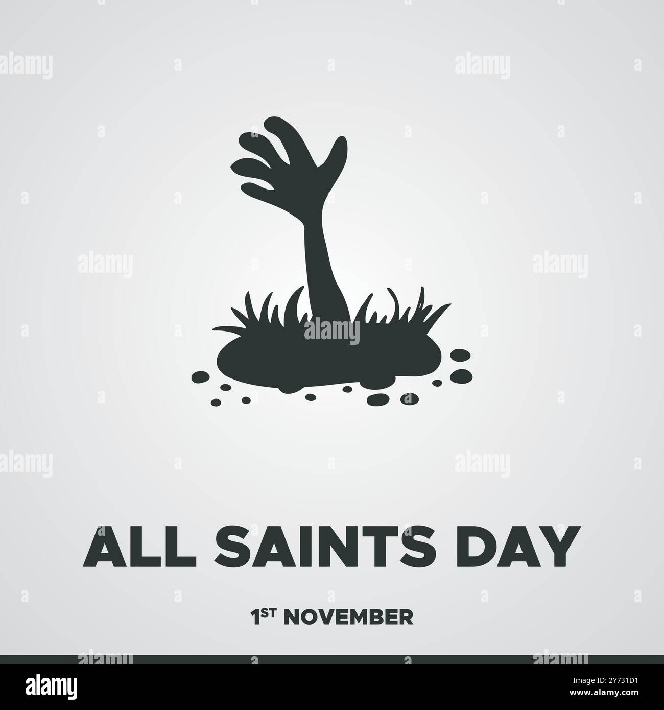 All Saints’ Day, 1st November All Saints’ Day, stock illustration ...