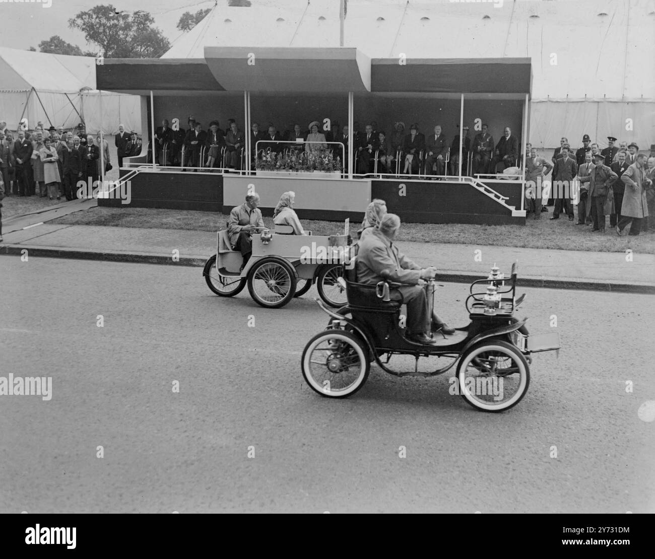 50 years of motoring. Today, Saturday, the King and Queen inspected the ...
