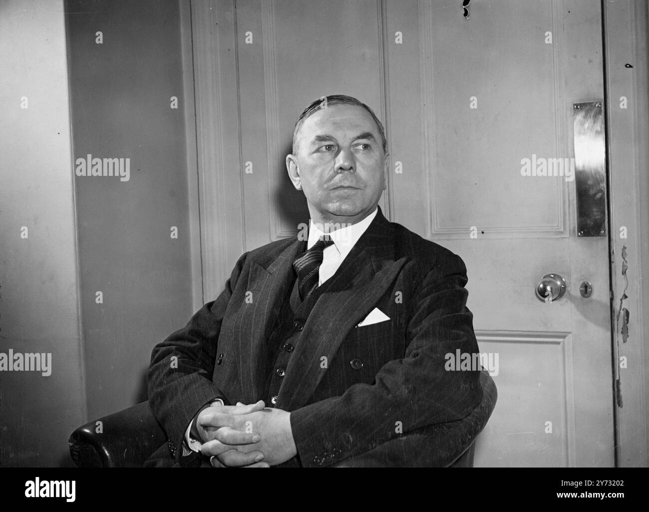 Sir Graham Cunningham. Undated Stock Photo - Alamy